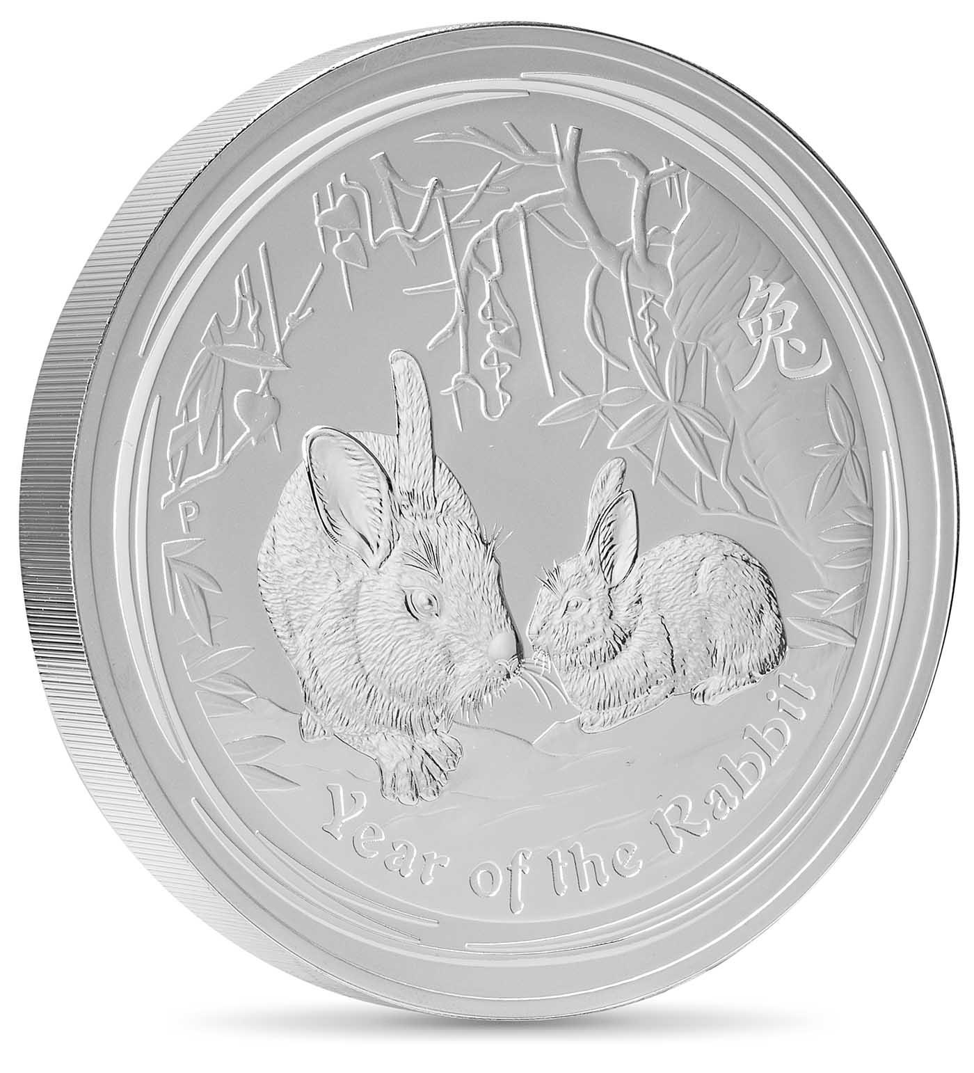 2011 1kg Silver Lunar Rabbit Coin | Chards - £725.24