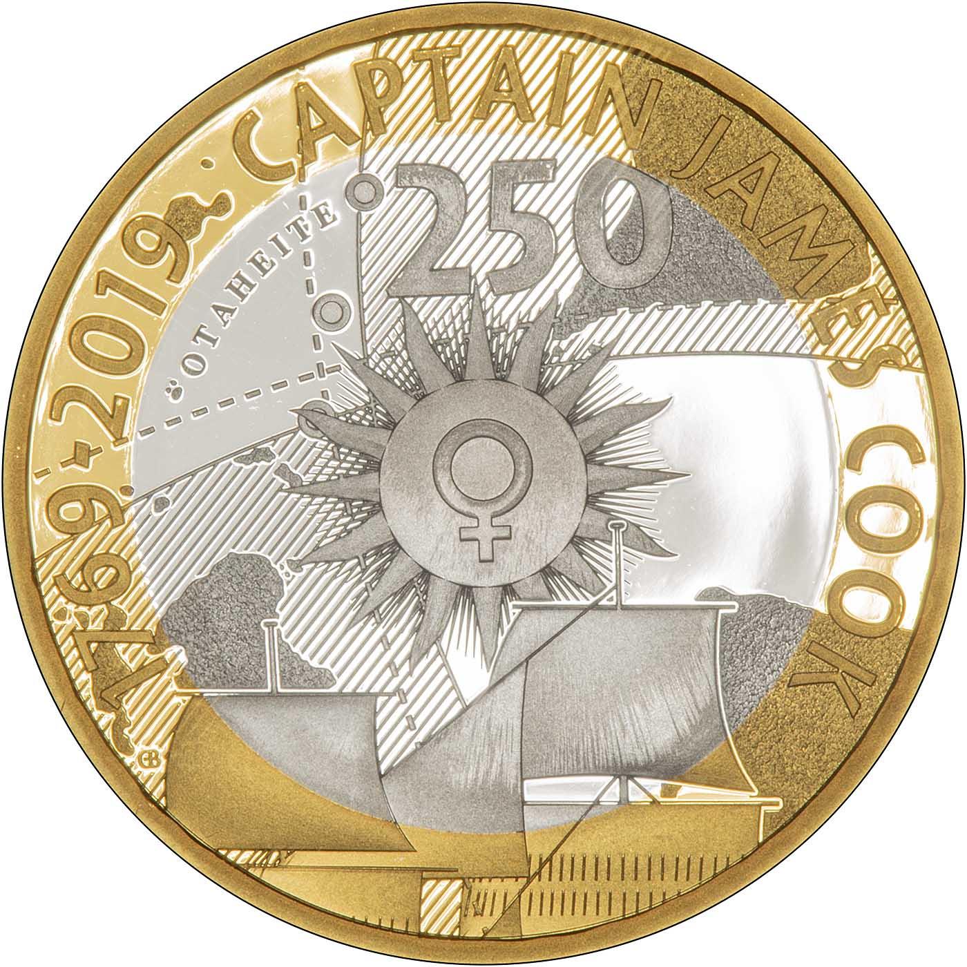 2019 Voyage Captain James Cook £2 Silver Proof Coin | Chards